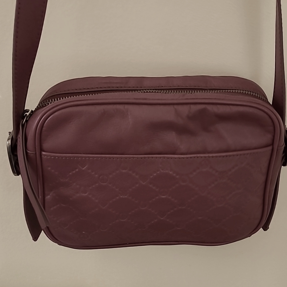 Lucky Brand "Zora" Dark Cherry Crossbody Bag - Gem